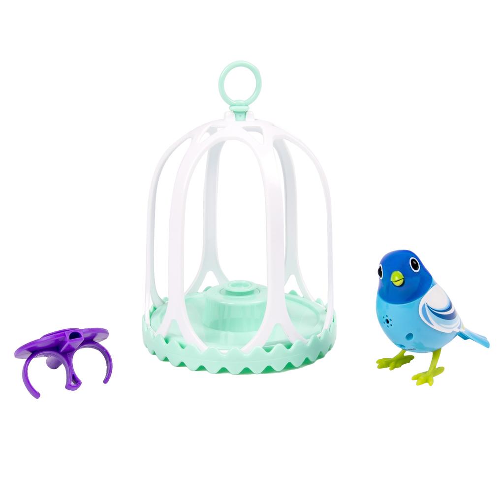 Spin Master - DigiBirds DigiBirds™ Bird With Bird Cage Blue